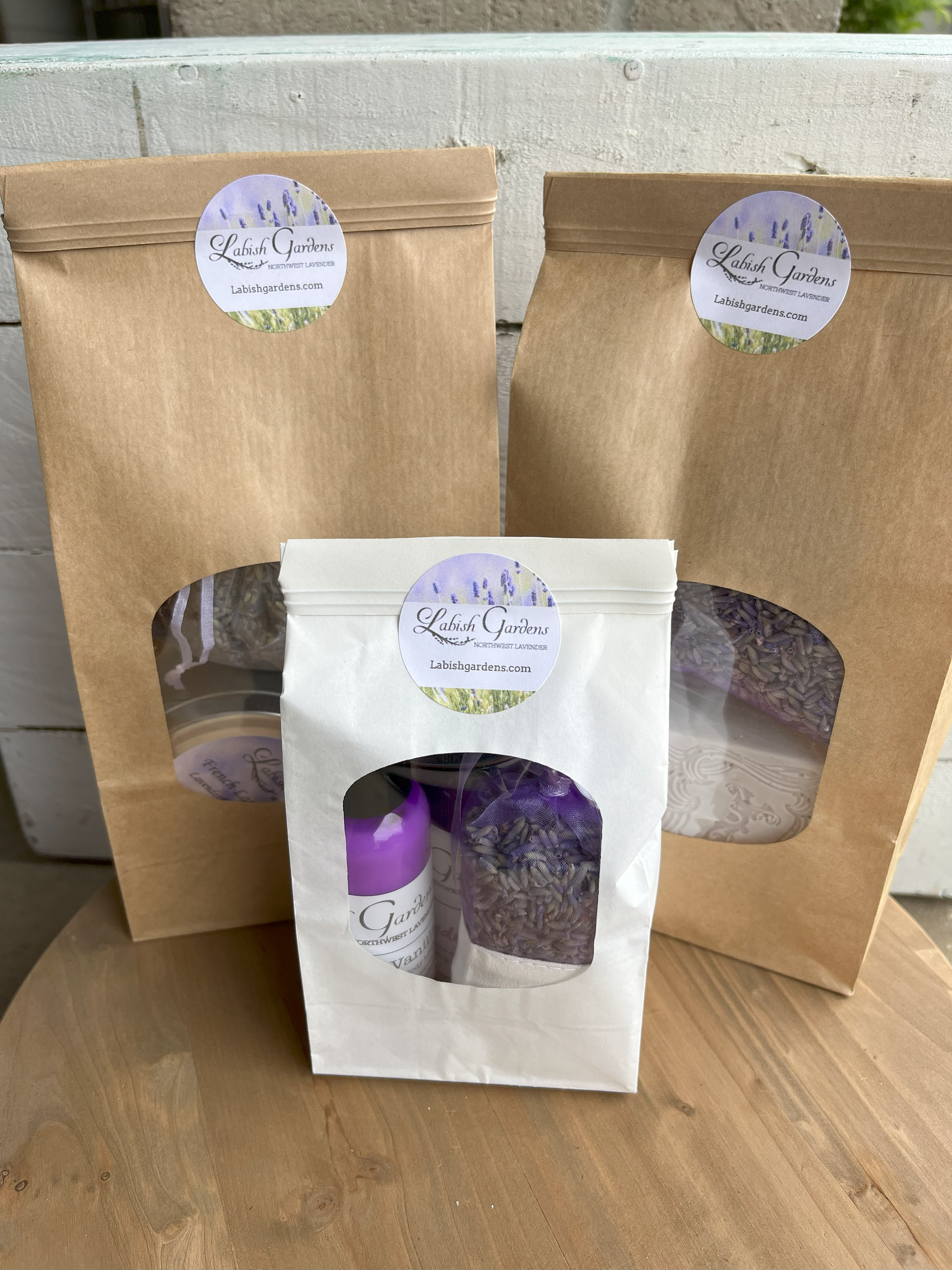 Lavender Gift Bags-Small | Labish Gardens Northwest Lavender